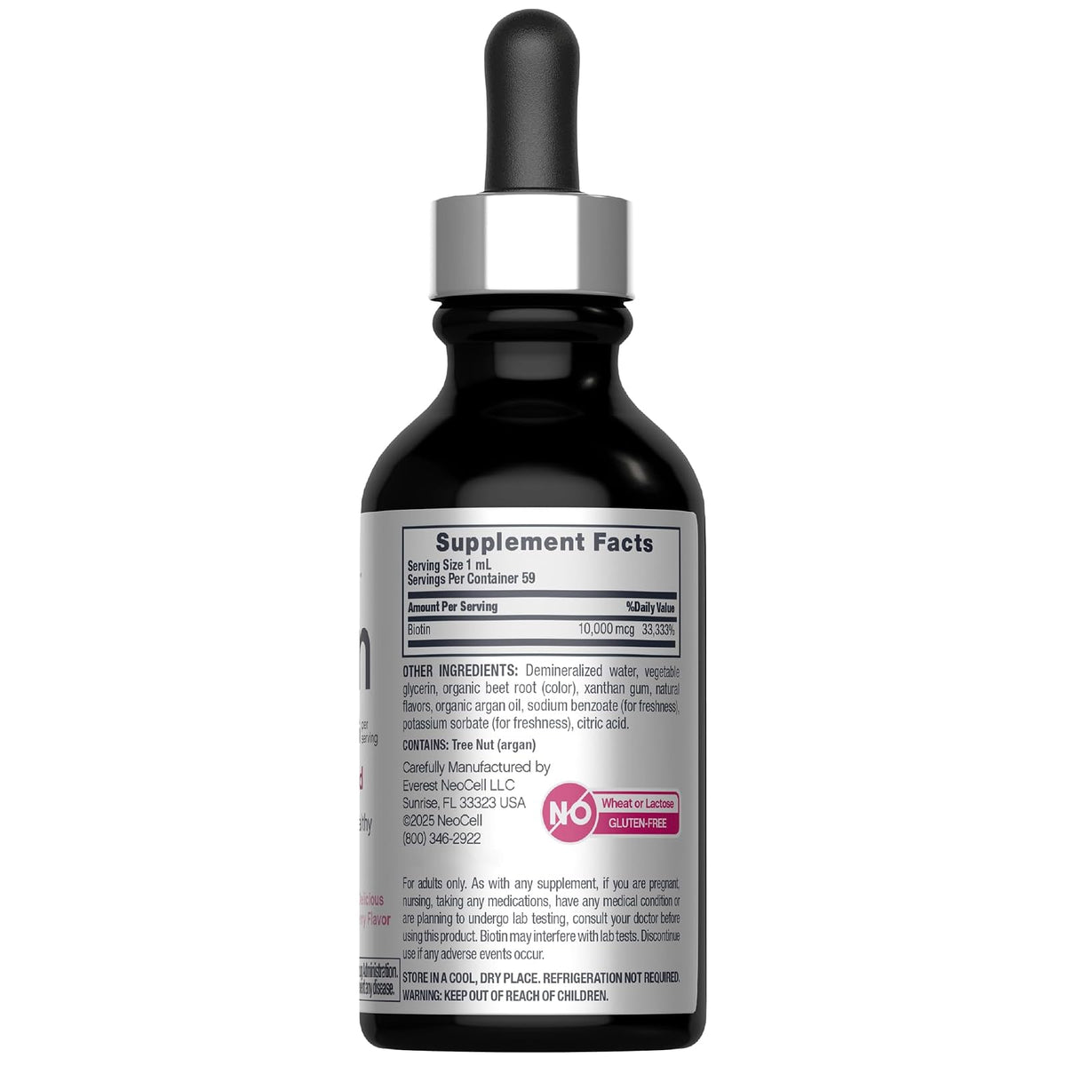 high potency biotin drops for hair