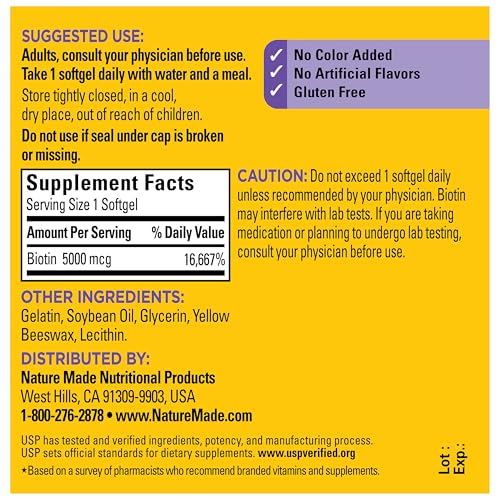 high potency biotin for daily health