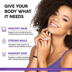 High potency biotin for hair growth