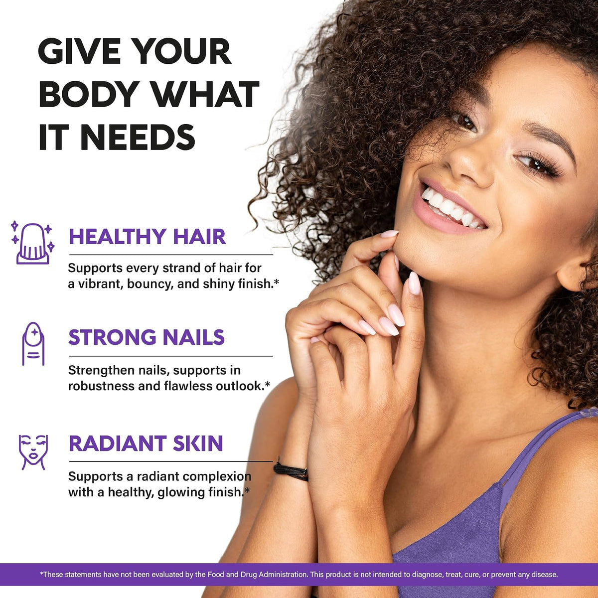 High potency biotin for hair growth