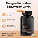 High potency biotin for hair growth