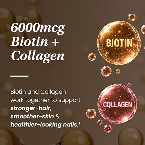 High potency biotin for hair growth