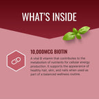 High potency biotin for hair growth