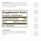 high potency biotin for hair