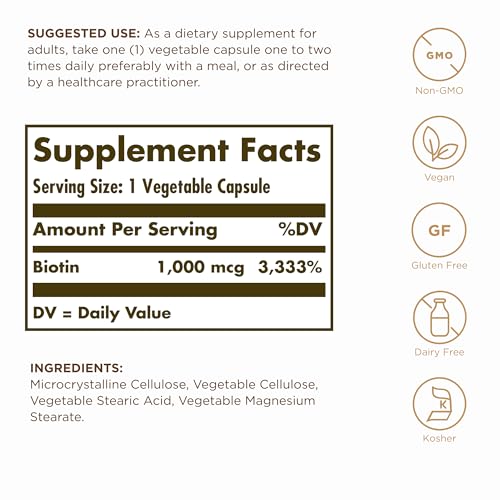 high potency biotin for hair