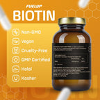 High potency biotin for hair