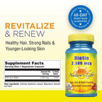 high potency biotin for healthy hair