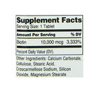 high potency biotin for healthy hair