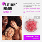 high potency biotin gummies 10000 mcg