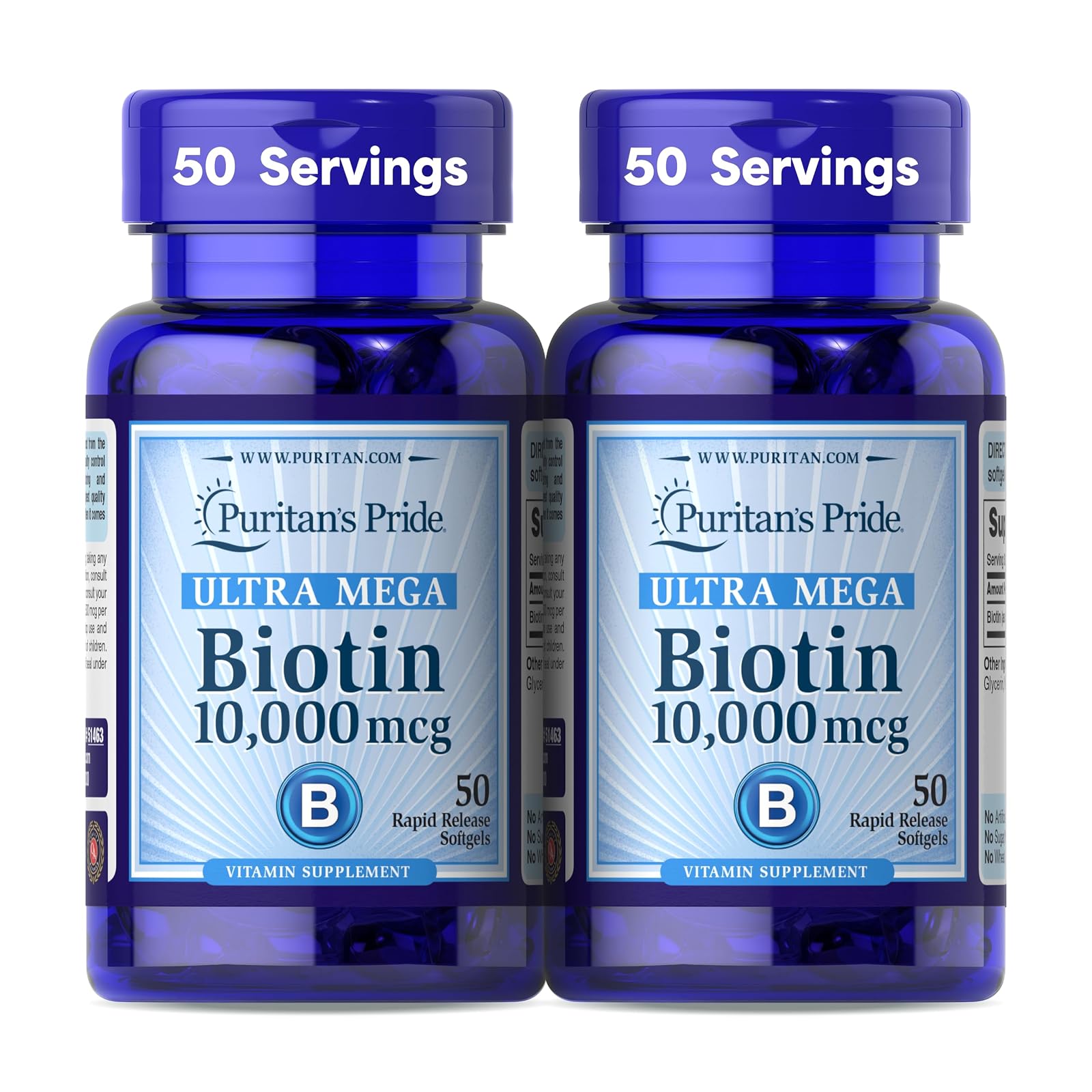 high potency biotin softgels