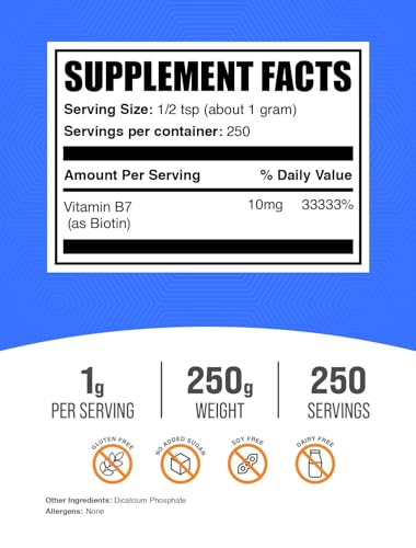 high potency biotin supplement 10000 mcg