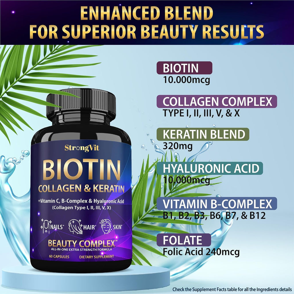 high potency biotin supplement 10000 mcg