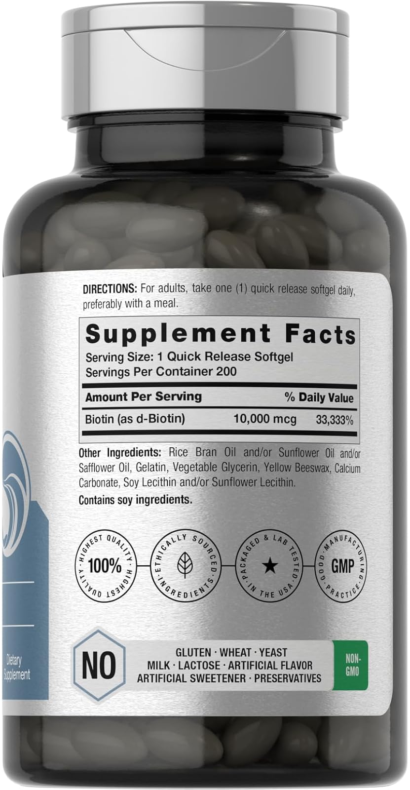 high potency biotin supplement 10000 mcg