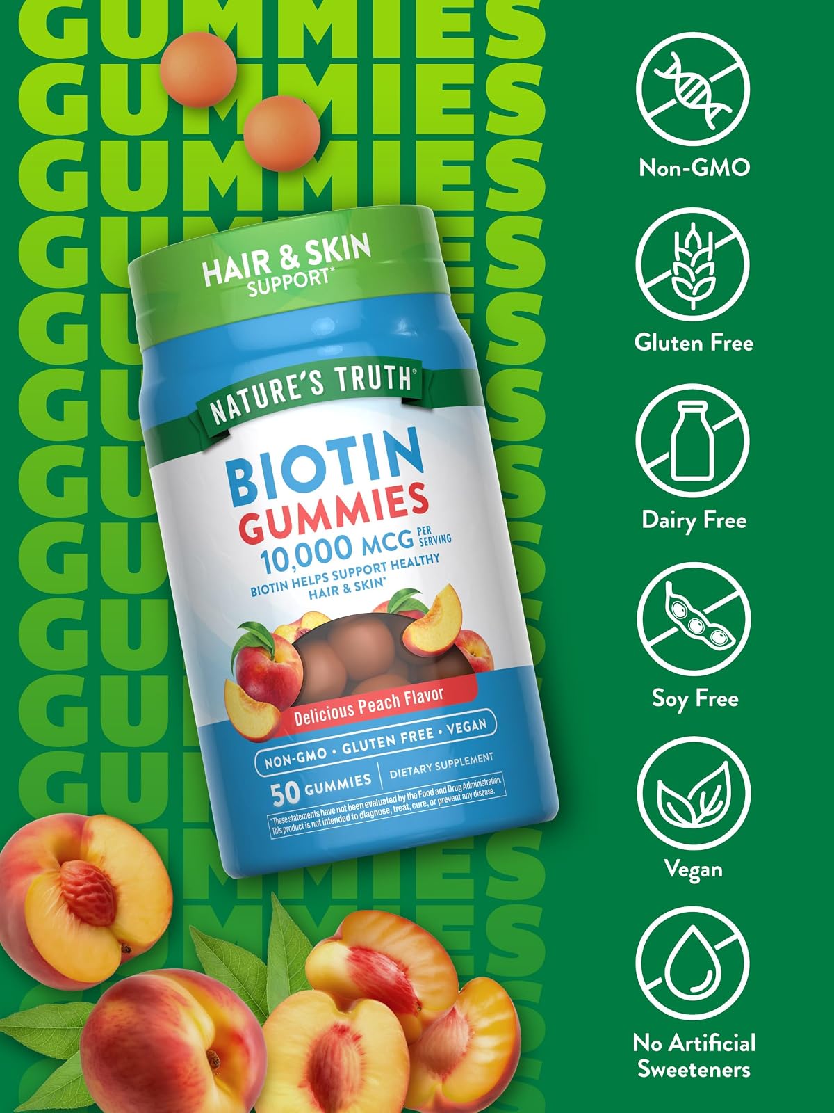 high potency biotin supplement gummies