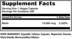 high potency biotin supplement