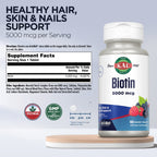 High potency biotin supplement
