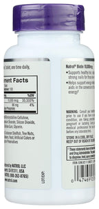 High potency biotin tablets for nails