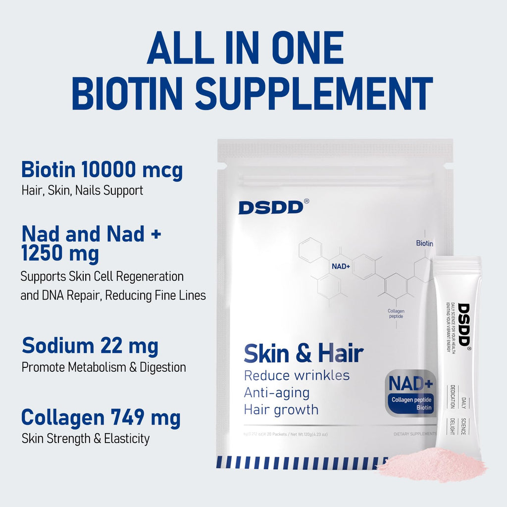 High potency biotin vitamin supplement