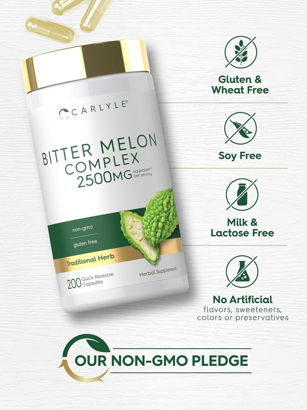 High potency Bitter Melon complex capsules