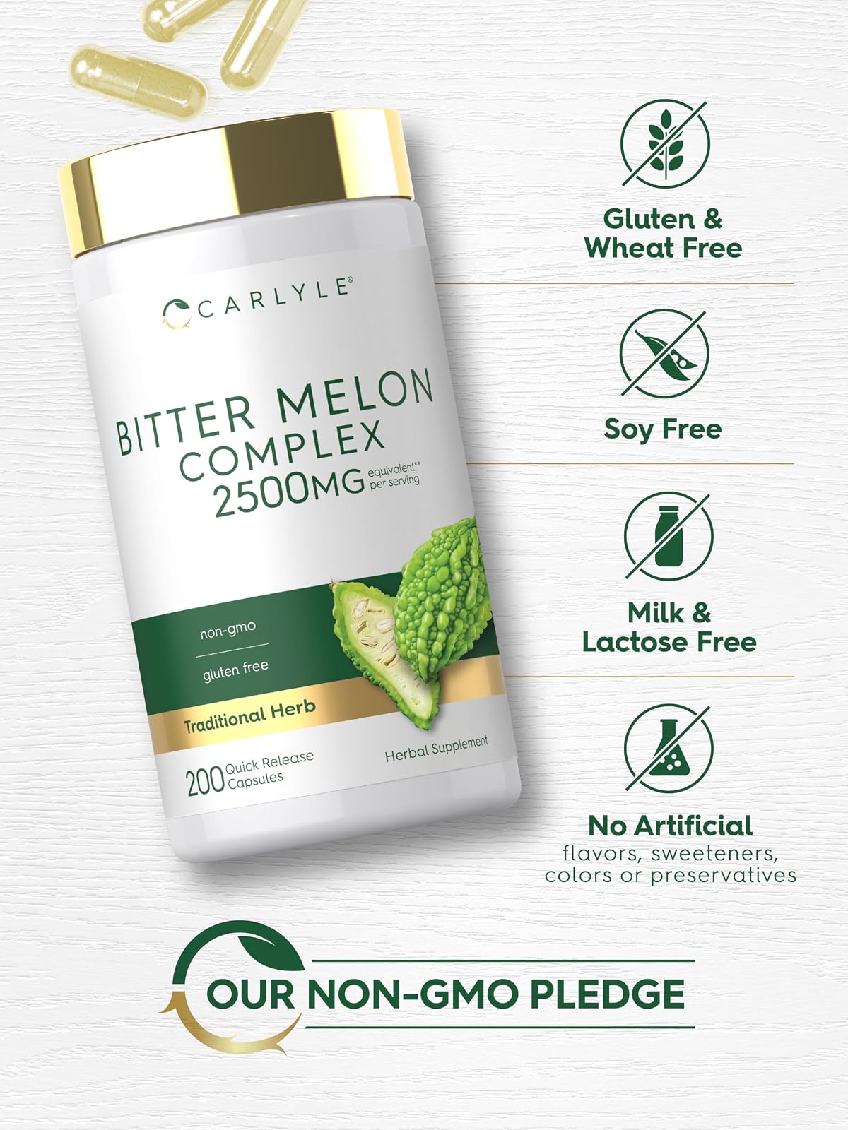 High potency Bitter Melon complex capsules