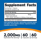 high potency black garlic capsules