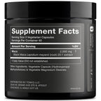 high potency black maca root supplement