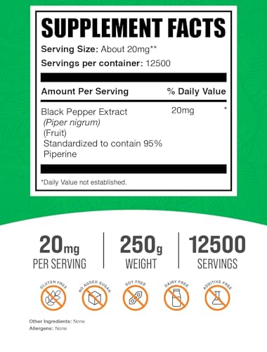high potency black pepper extract