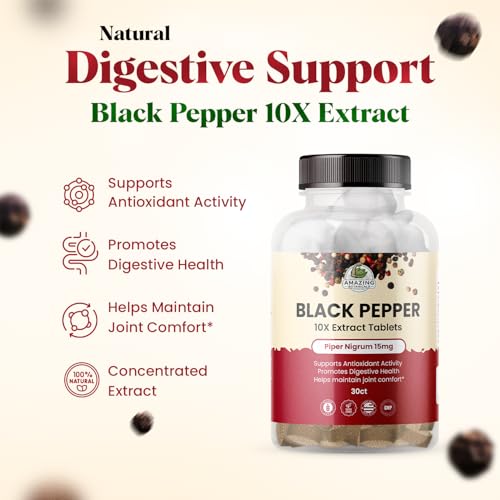 high potency black pepper pills