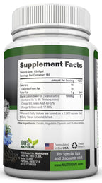 high potency black seed oil 1000 mg
