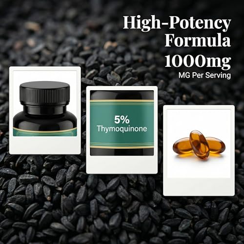 high potency black seed oil capsules