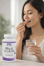 High potency black seed oil capsules