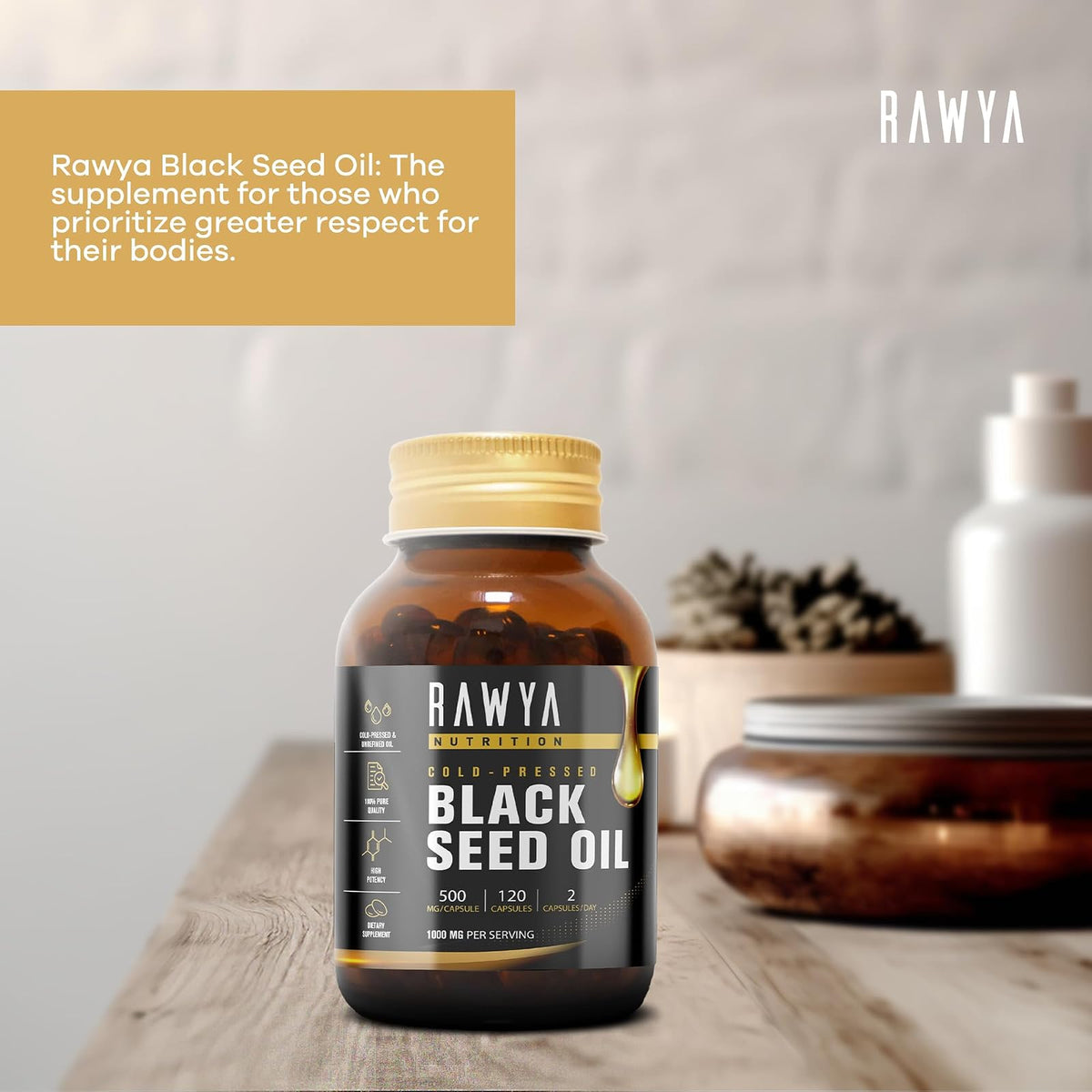 high potency black seed oil capsules