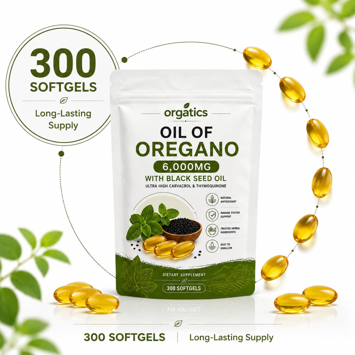 high potency black seed oil capsules