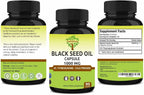 High potency black seed oil capsules