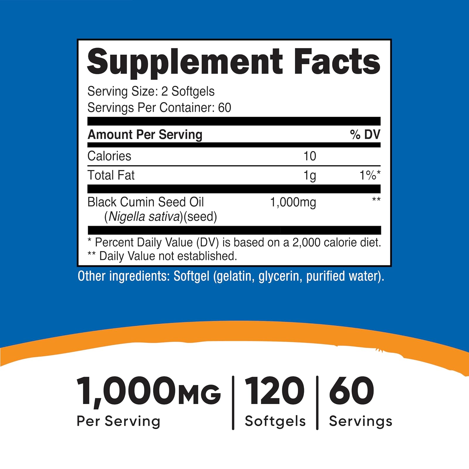high potency black seed oil capsules
