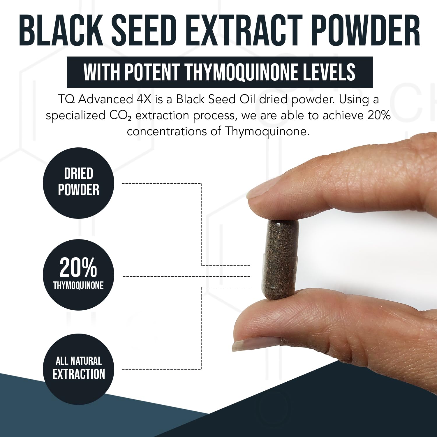 high potency black seed oil extract