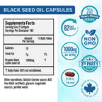 high potency black seed oil softgels