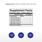 High potency black seed oil softgels