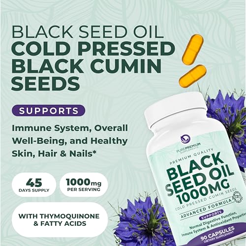 high potency black seed oil supplement