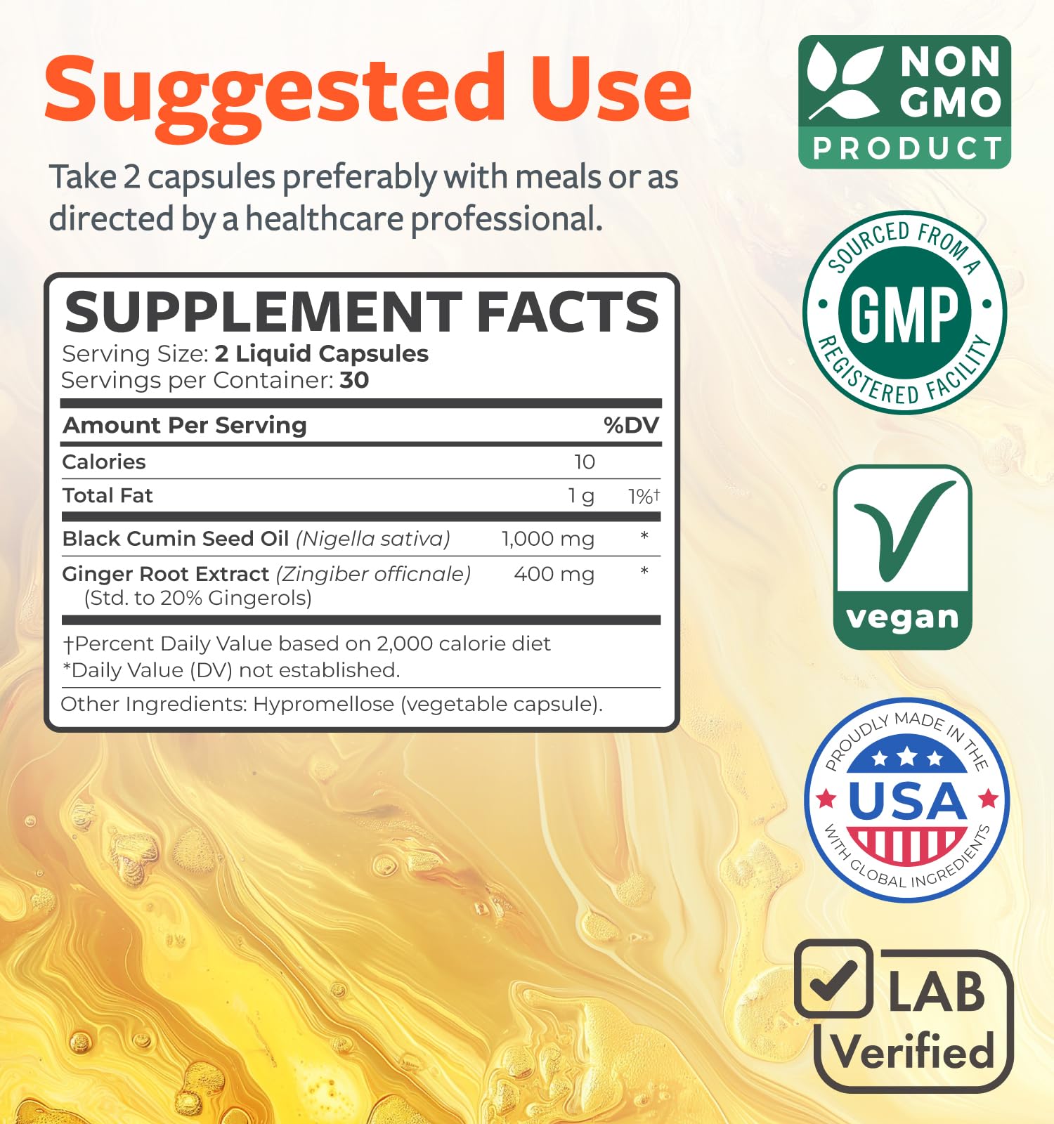 high potency black seed oil