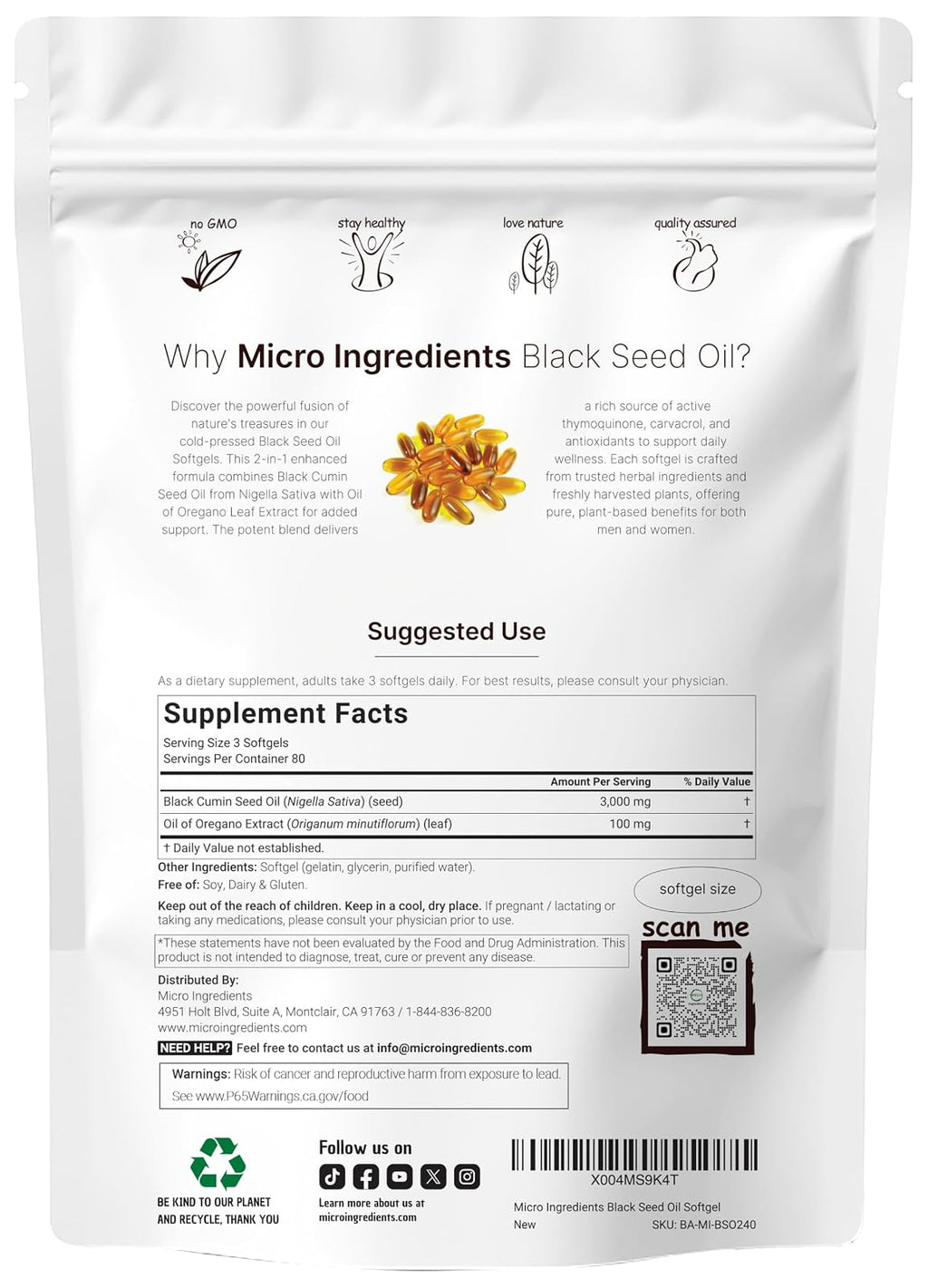 high potency black seed oil