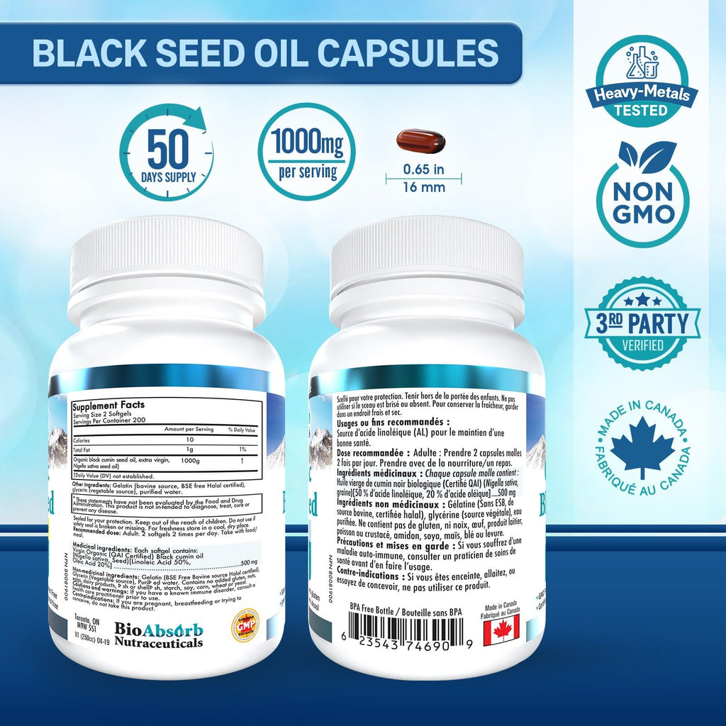 high potency black seed oil
