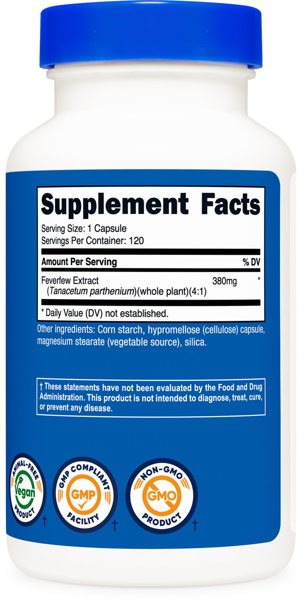 High potency blended vitamin capsules