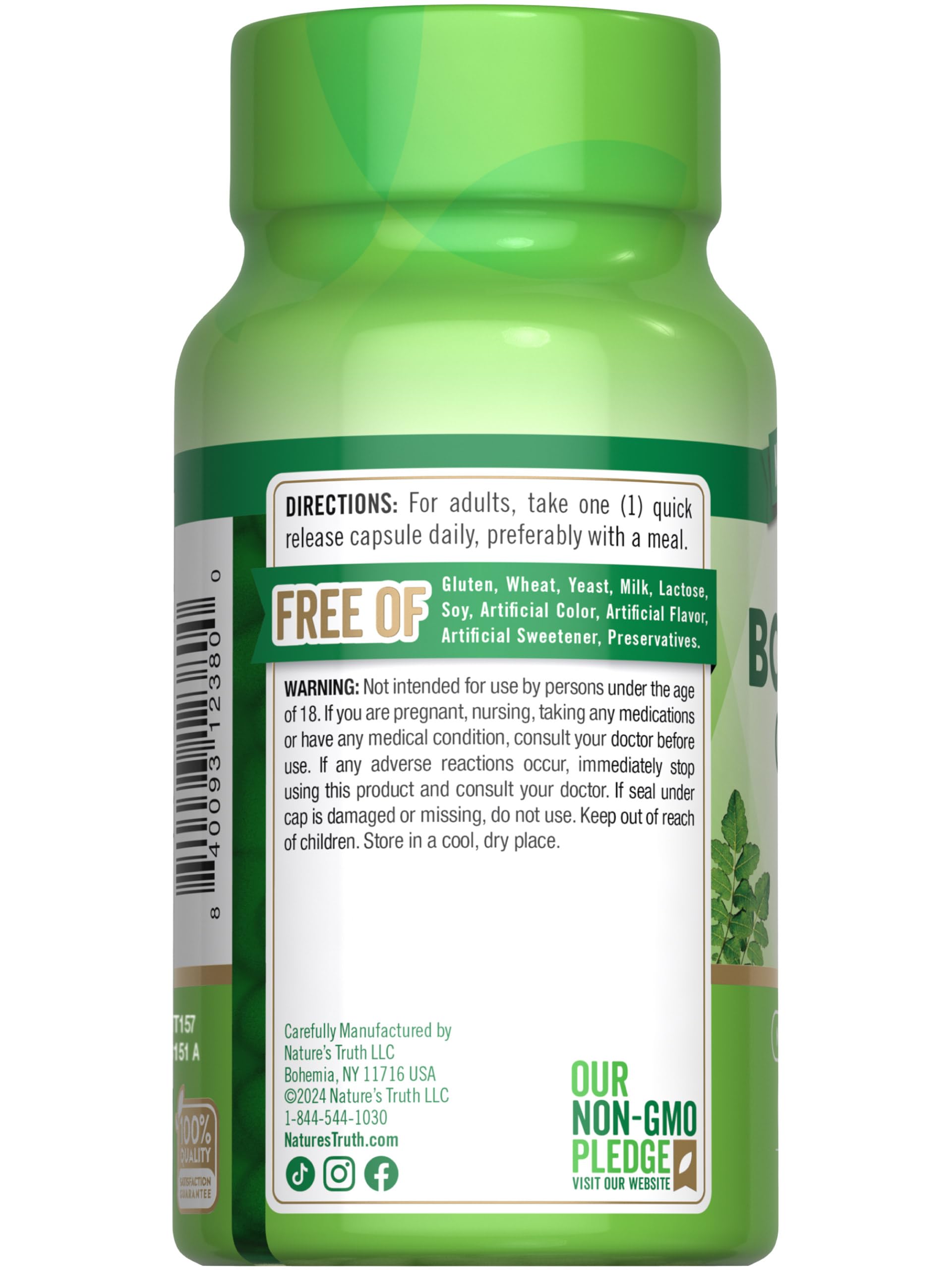 High potency blended vitamin capsules