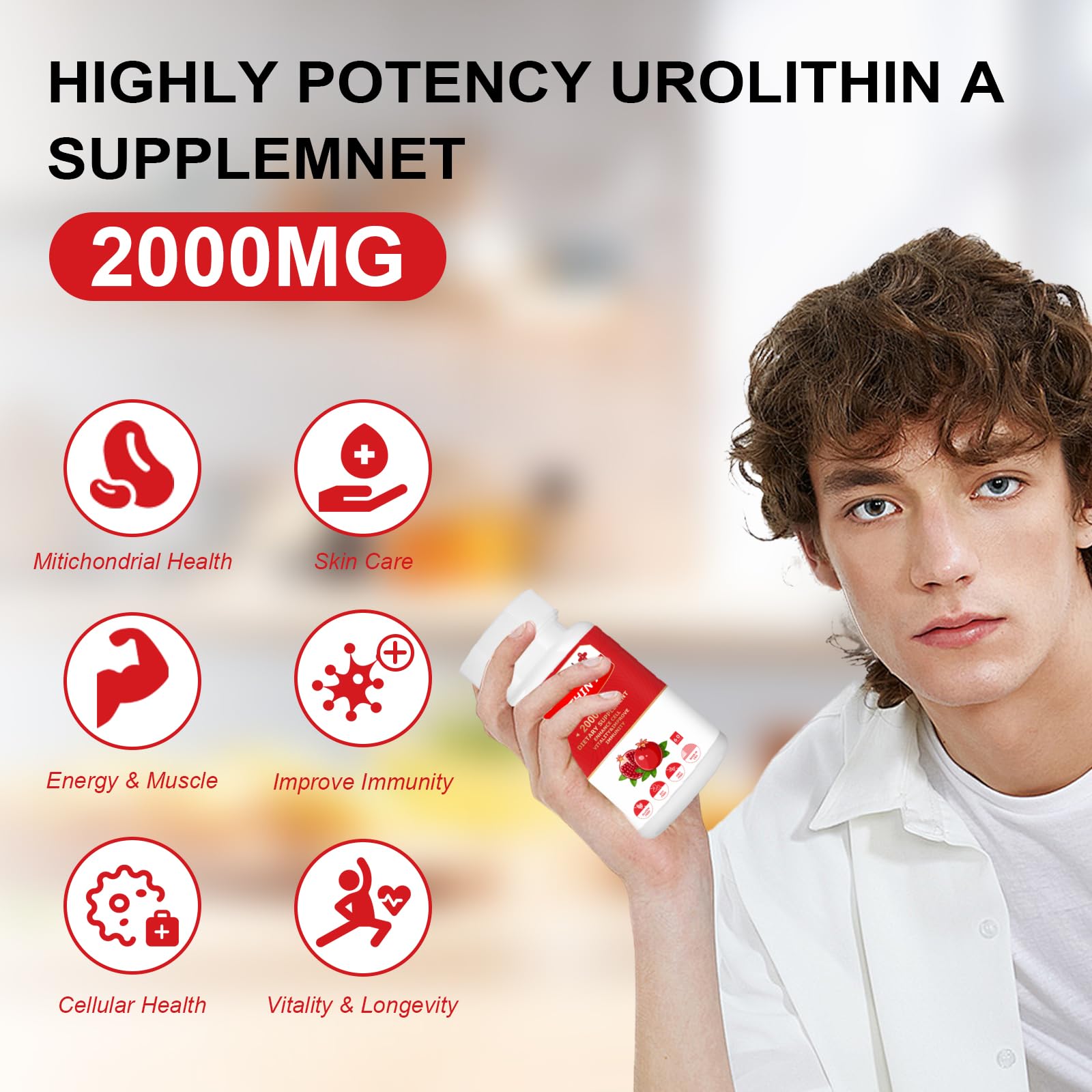 High potency blended vitamin capsules