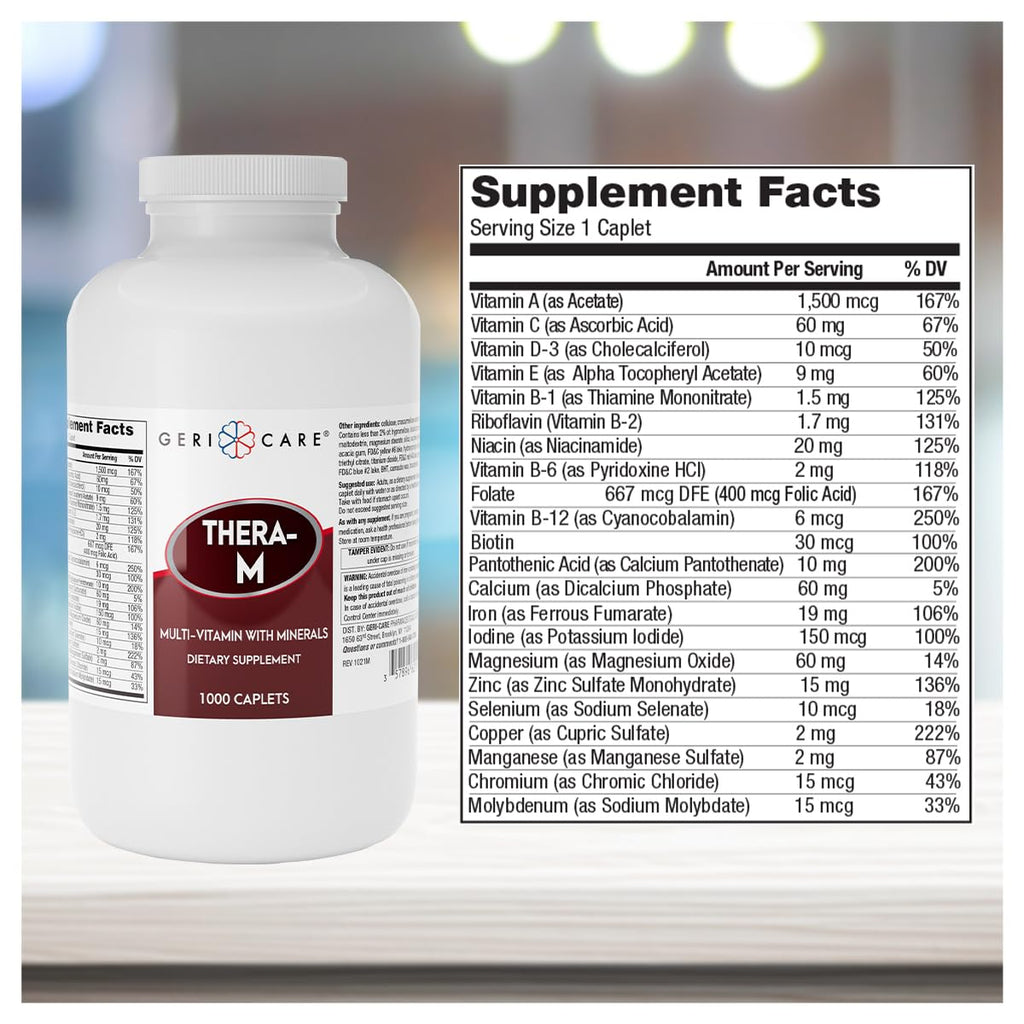 high potency blended vitamin supplements