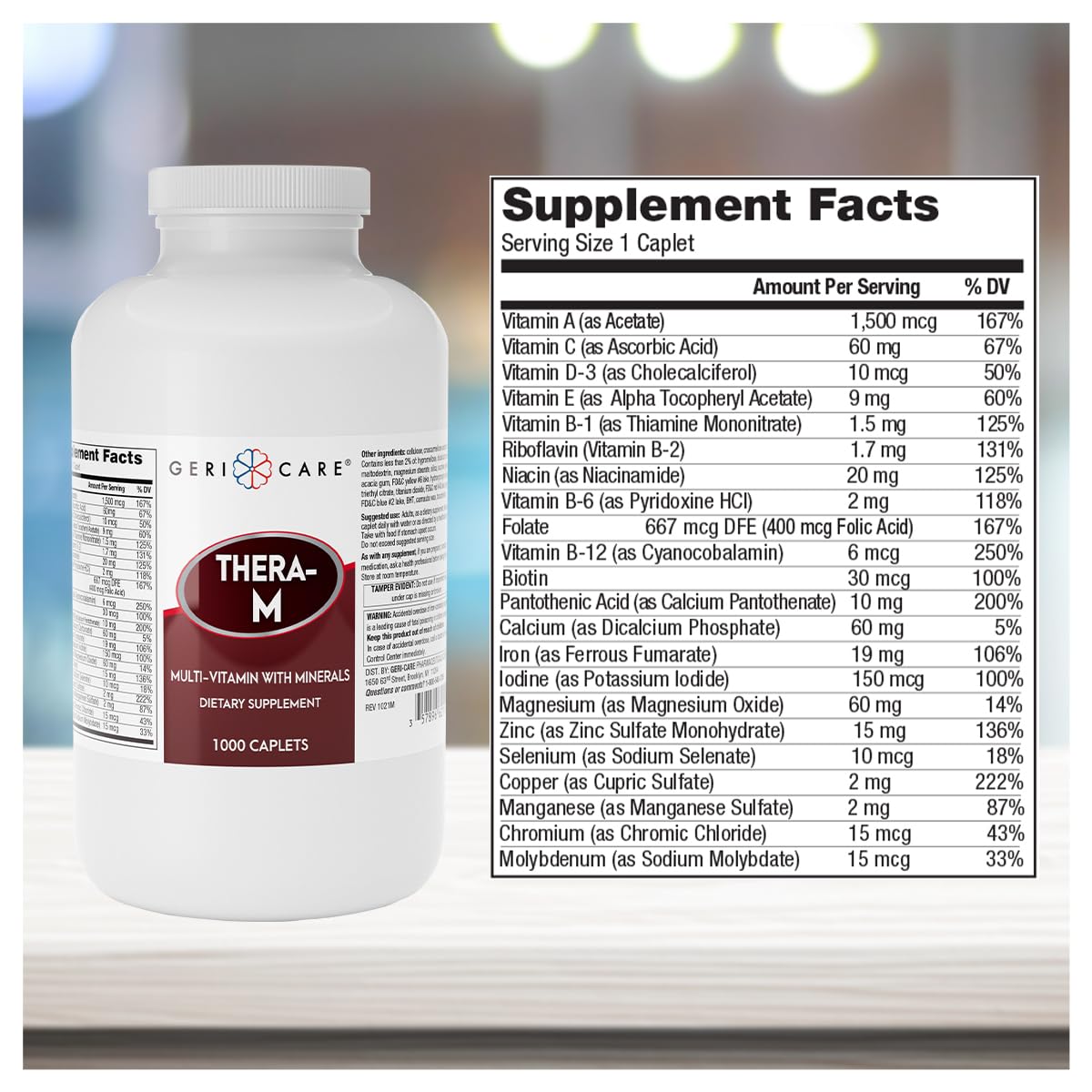 high potency blended vitamin supplements