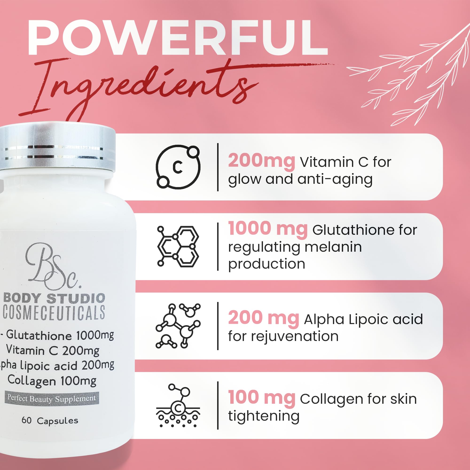 High potency blended vitamin supplements