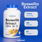 High potency Boswellia extract 180 count