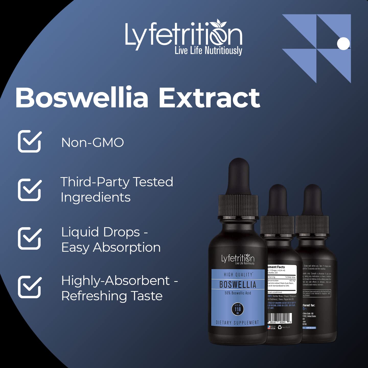 High potency Boswellia for health